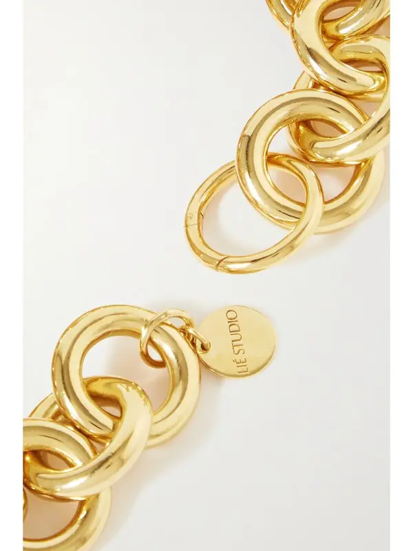 Lié Studio The Marianne -plated Link Bracelet