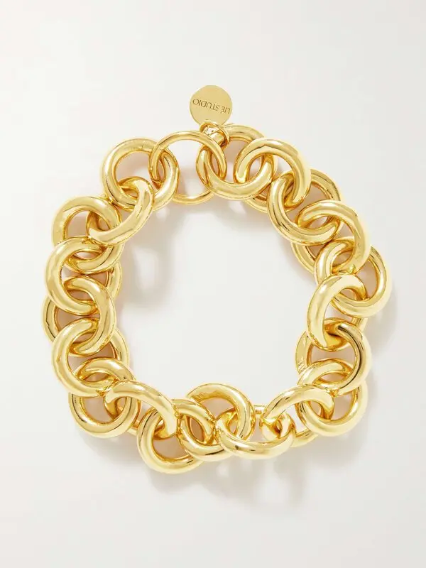 Lié Studio The Marianne -plated Link Bracelet