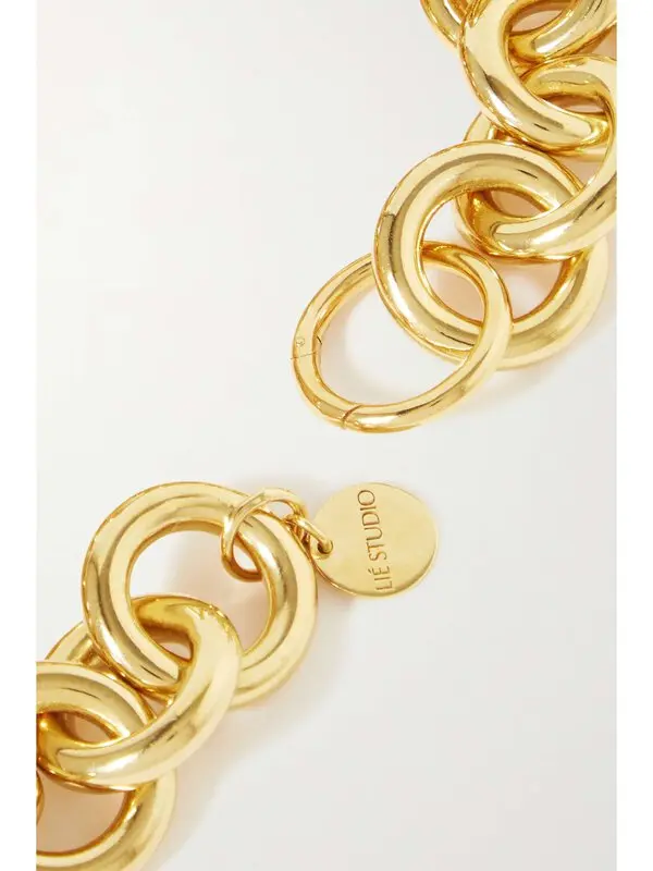 Lié Studio The Marianne -plated Link Bracelet