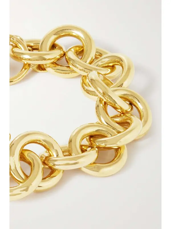 Lié Studio The Marianne -plated Link Bracelet