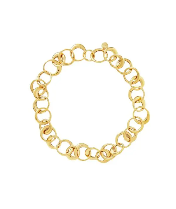 Lié Studio The Laura -plated Link Necklace - Gold