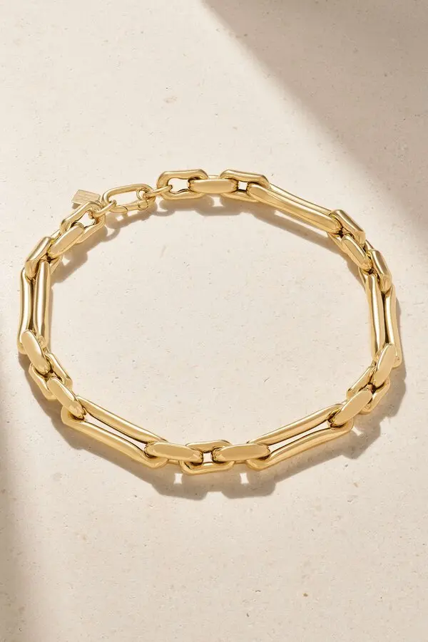 Lauren Rubinski 14-karat Link Necklace