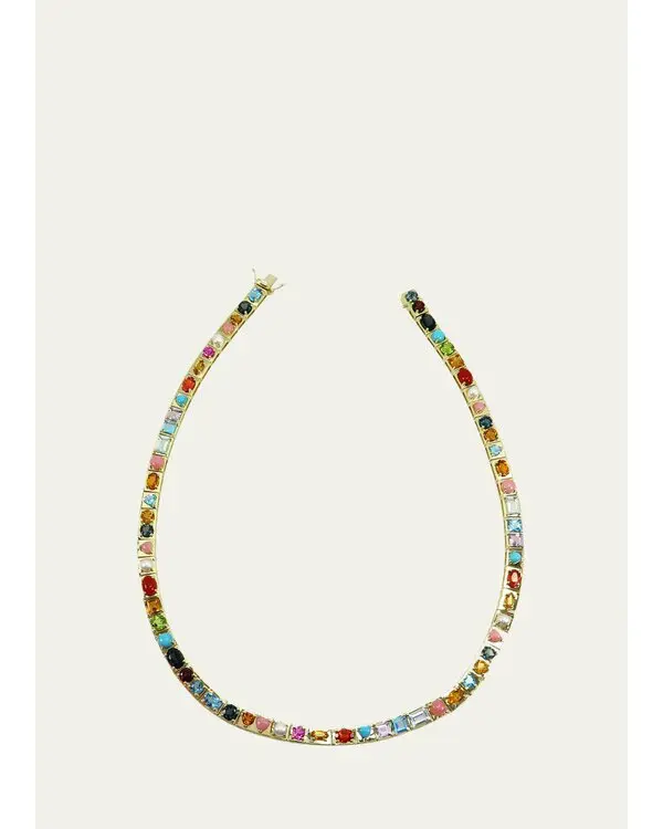 TYPE JEWELRY 14k Yellow Gold L'ego Collection Necklace - Multi