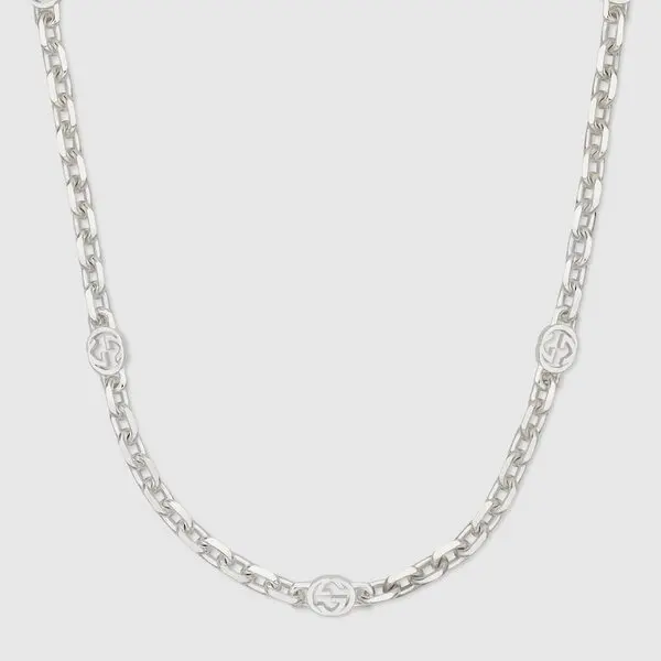 Gucci Interlocking Chain Necklace - One-color