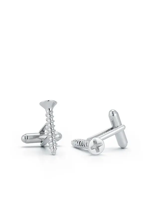 Mateo Screw Shape Cufflinks