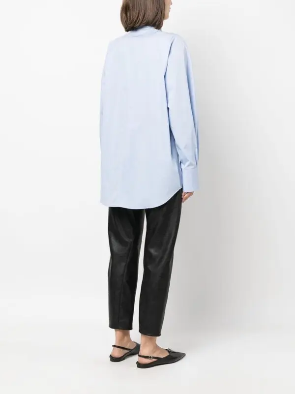 Stella McCartney Oversized Long-sleeve Cotton Shirt