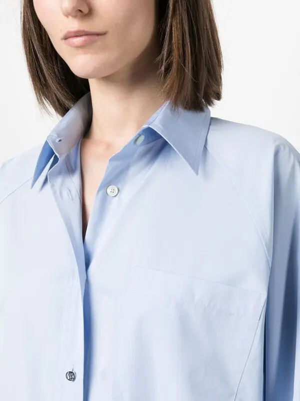 Stella McCartney Oversized Long-sleeve Cotton Shirt