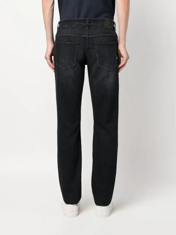 BOSS Mid-rise Straight-leg Jeans