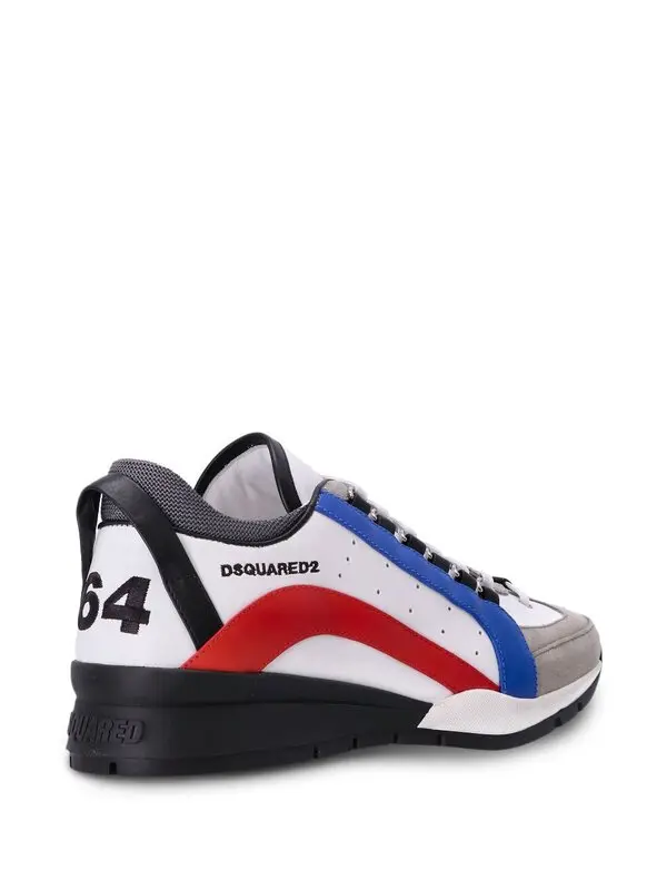 Dsquared2 Logo-embroidered Panelled Sneakers