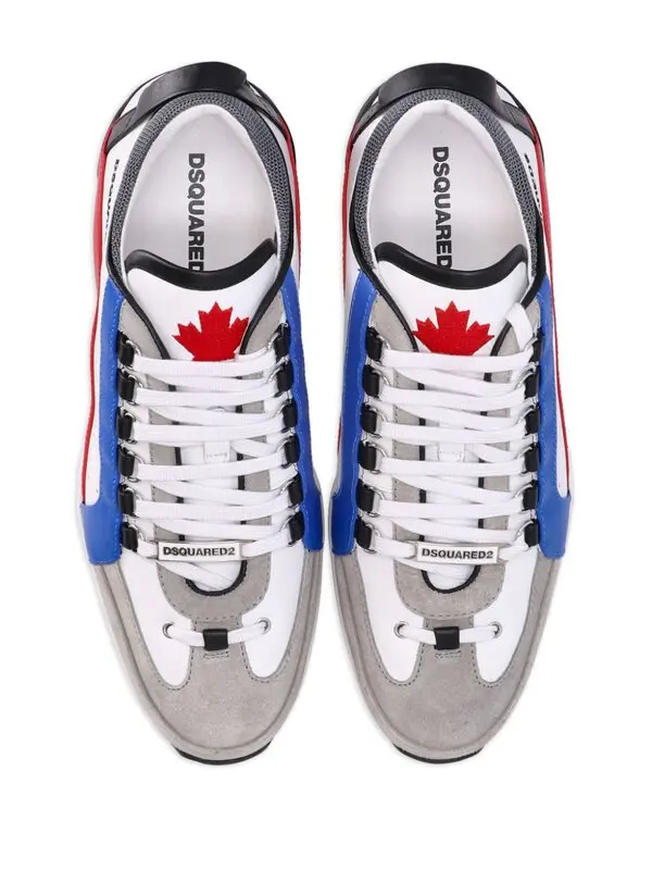 Dsquared2 Logo-embroidered Panelled Sneakers