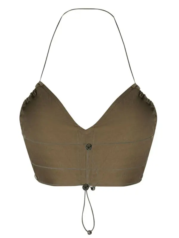 MISBHV Drawstring Strap Bra Top