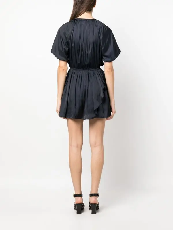 Zadig&Voltaire Romina Puff-sleeve Mini Dress