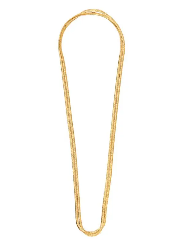 Sylvia Toledano Snake Chain Wraparound Necklace - Gold