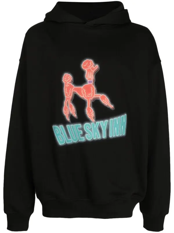 BLUE SKY INN Cotton Logo Hoodie