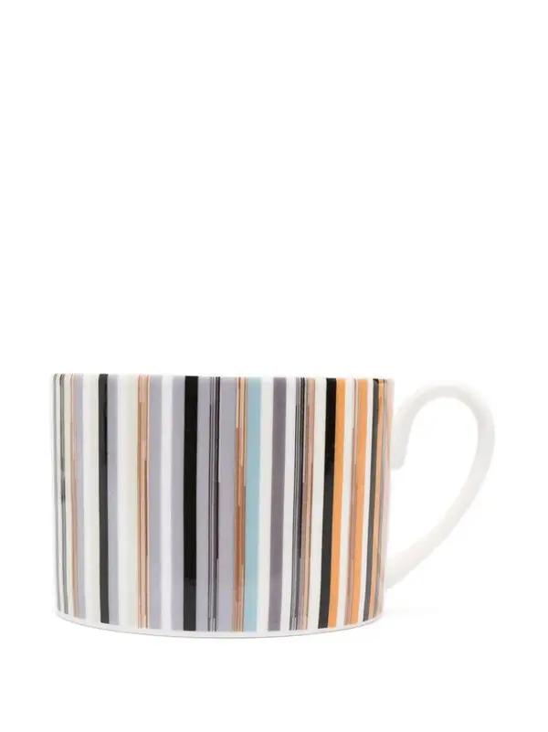 Missoni Jenkins Set Of 6 Teacups & Saucers - White