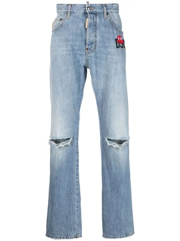 Dsquared2 Logo Bootcut Jeans