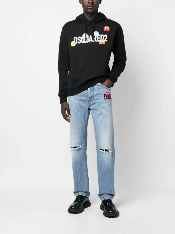 Dsquared2 Logo Bootcut Jeans
