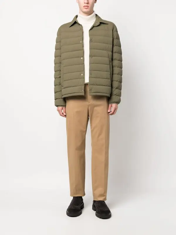 Herno Padded Button-up Jacket - Green