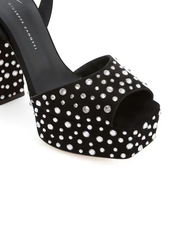 GIUSEPPE ZANOTTI 120mm Betty Sparkle Sandals