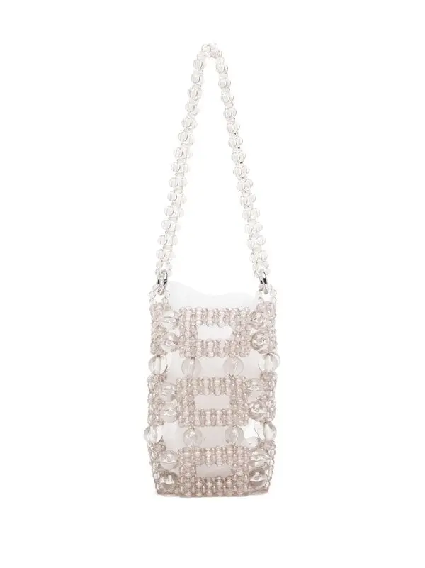 0711 TBILISI Emeralda Bucket Bag - Grey