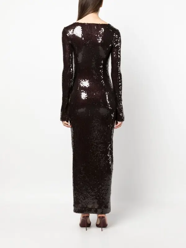 16Arlington Solaria Sequin-embellished Maxi Dress