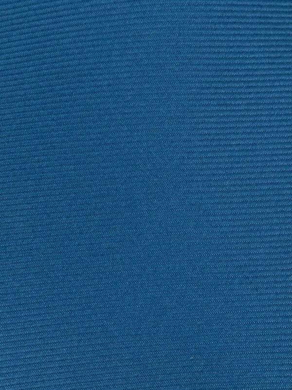 Kiton Woven Silk Neck Tie - Blue