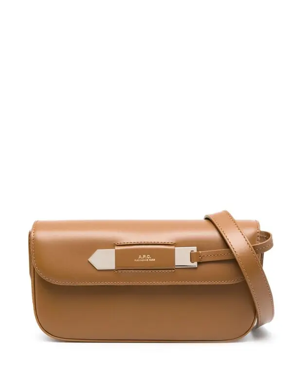 A.p.c. Charlotte Leather Shoulder Bag