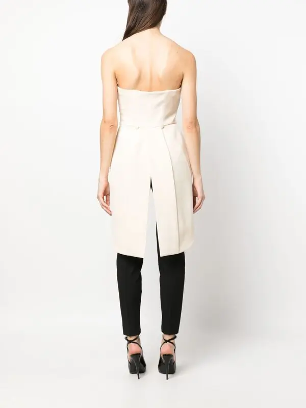 Moschino Asymmetric Virgin-wool Top