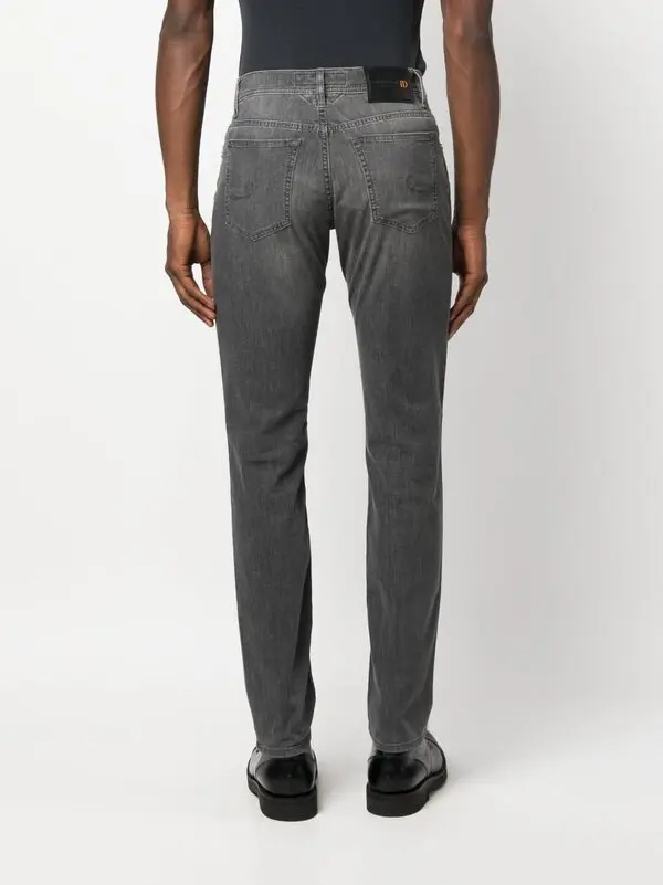 Corneliani Low-rise Straight-leg Jeans
