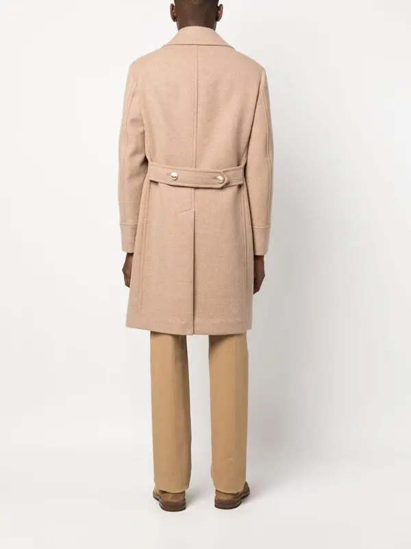Brunello Cucinelli Double-breasted Wool-blend Coat
