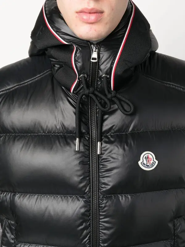 Moncler Logo Patch Quilted Hooded Gilet