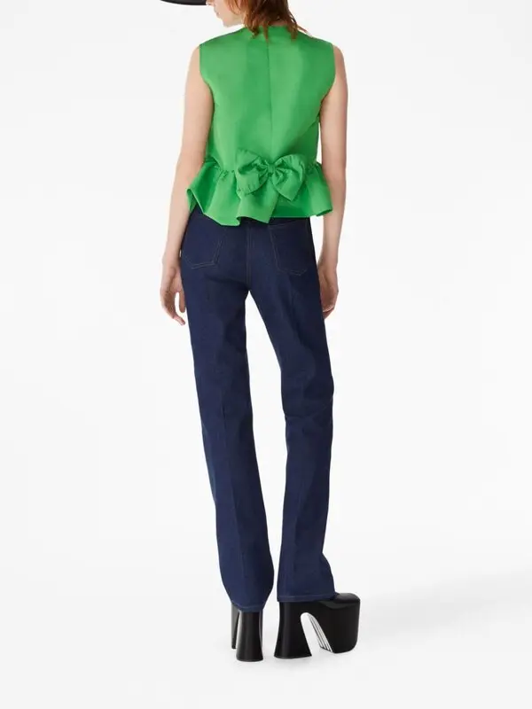 Nina Ricci Bow-detail Sleeveless Top