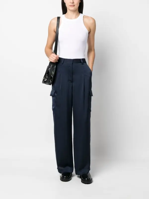Ba&sh Fine-ribbed Cotton Tank Top