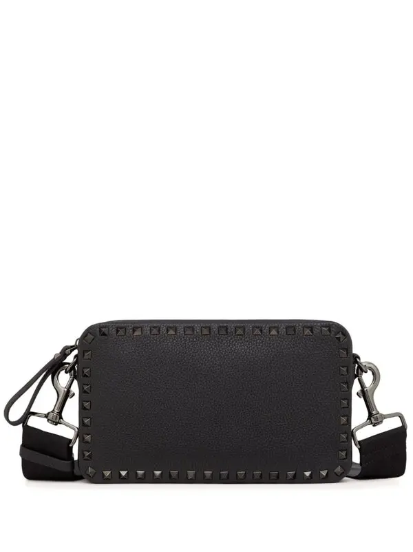 Valentino Garavani Rockstud Leather Crossbody Bag - Black