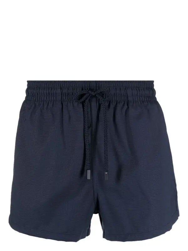 Vilebrequin X The Woolmark Company Drawstring Swim Shorts - Blue