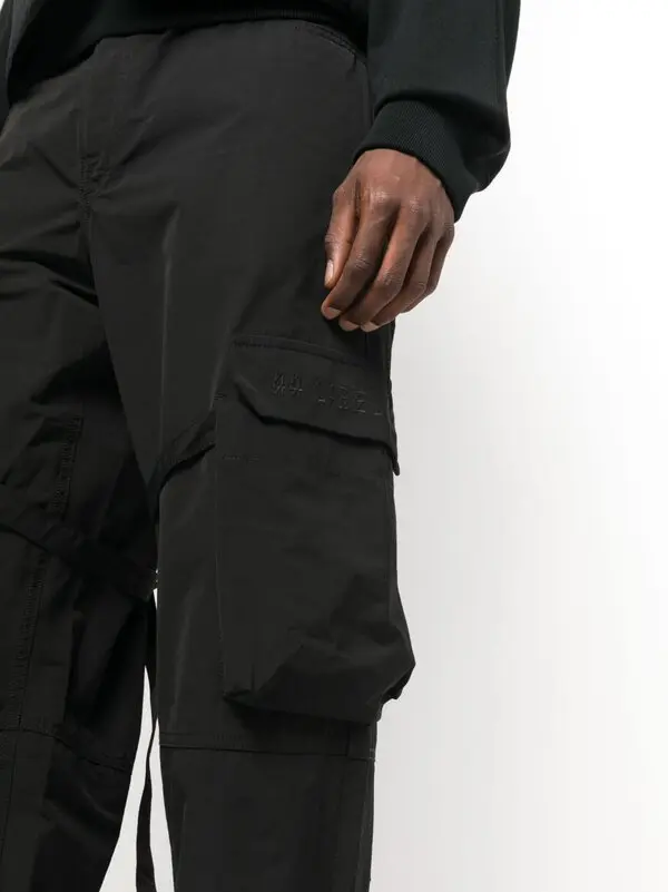 44 LABEL GROUP Cargo-pocket Cotton-blend Trousers