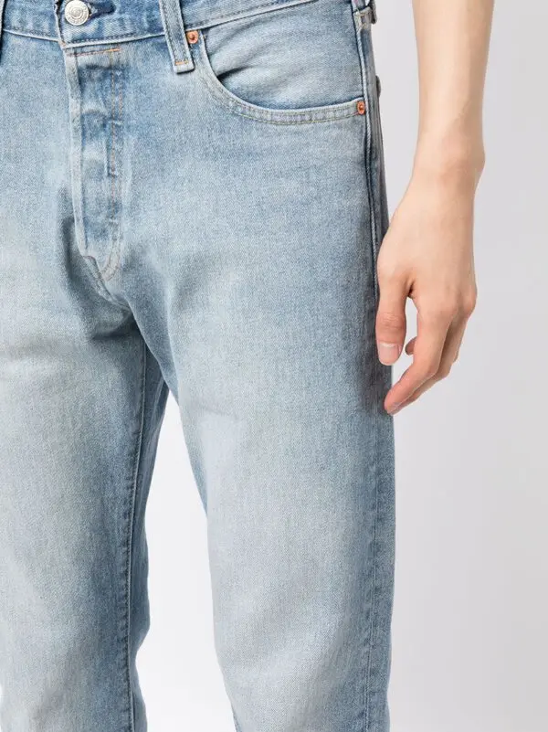 LEVI'S Mid-rise Straight-leg Jeans - Blue
