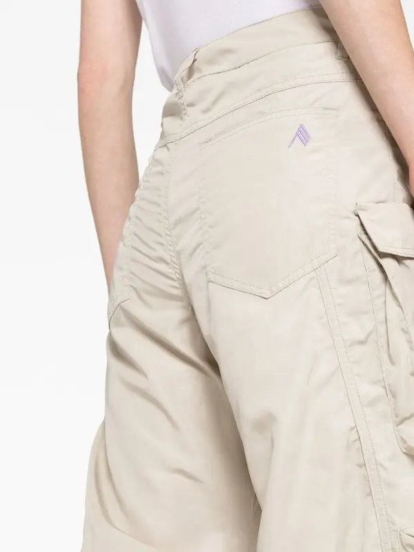 Attico High-waisted Cargo Trousers