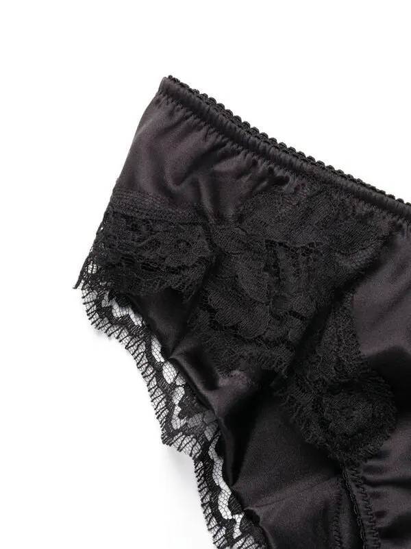 Dolce & Gabbana Floral Lace Briefs
