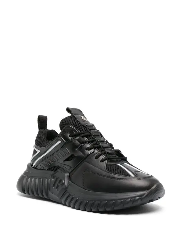 Philipp Plein Runner Hexagon Panelled Sneakers