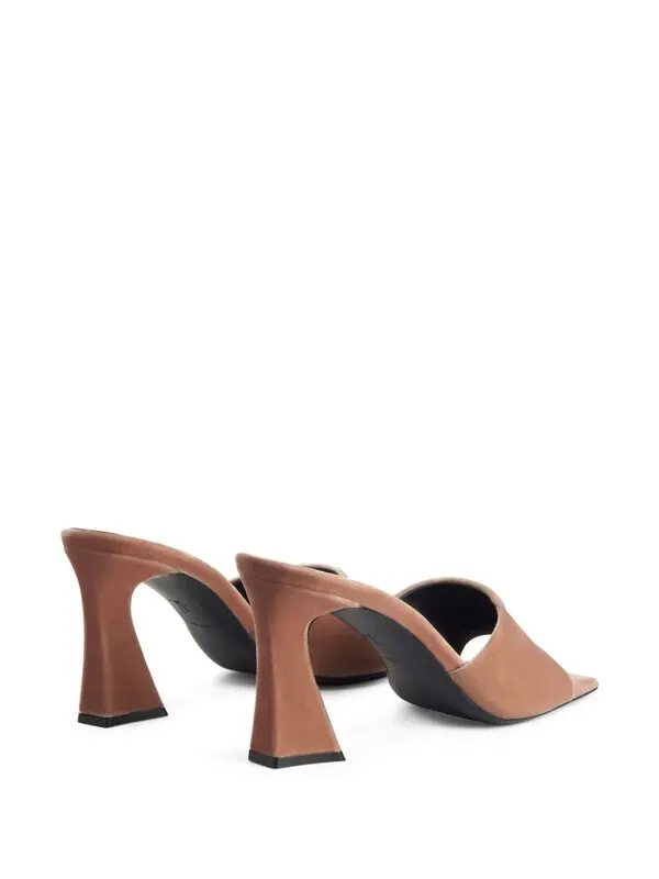 GIUSEPPE ZANOTTI 85mm Solhene Velvet Sandals