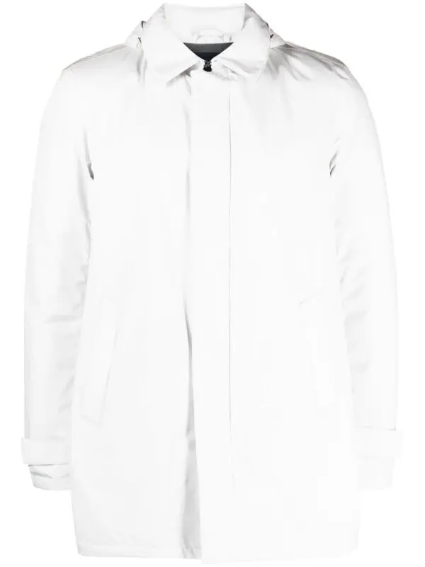 Herno Feather-down Jacket With Detachable Hood