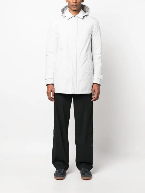 Herno Feather-down Jacket With Detachable Hood