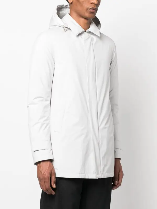 Herno Feather-down Jacket With Detachable Hood