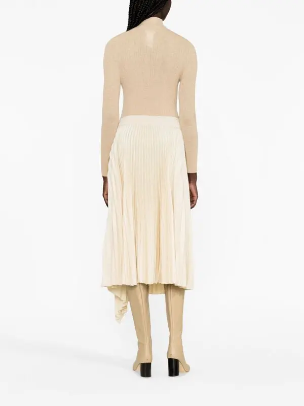 Fabiana Filippi Ribbed-knit Jumper - Neutrals