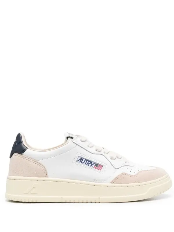 AUTRY Medalist Leather Sneakers - White