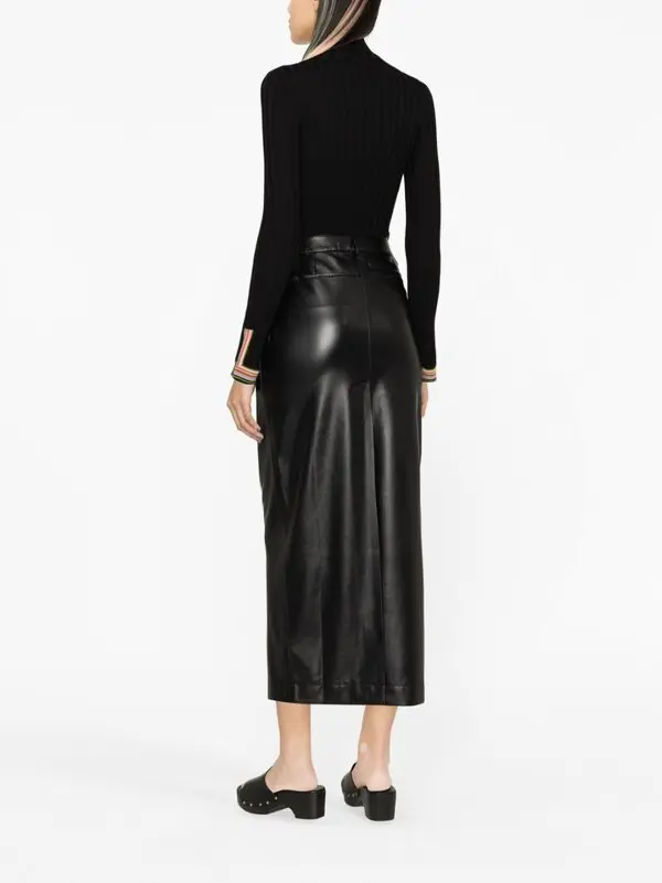 Etro Striped-edge Wool Jumper - Black