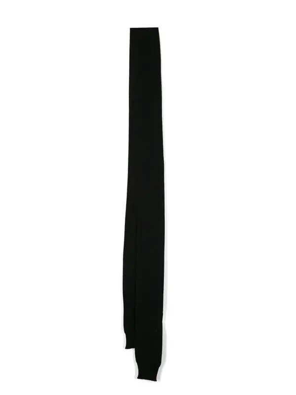 Moschino Knitted Virgin-wool Scarf