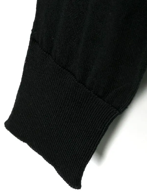 Moschino Knitted Virgin-wool Scarf