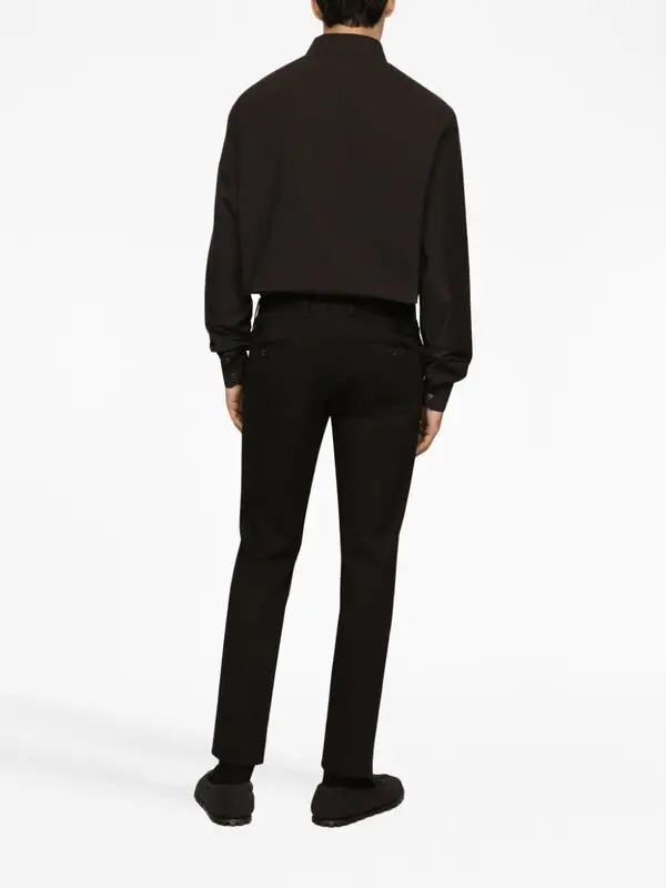 Dolce & Gabbana Logo-motif Cotton-blend Shirt